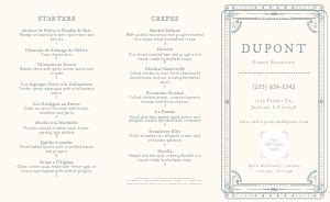 Bordered French Menu Design Template By MustHaveMenus