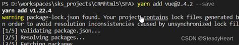 Vue packages version mismatch报错完美解决 vue packages version mismatch CSDN博客