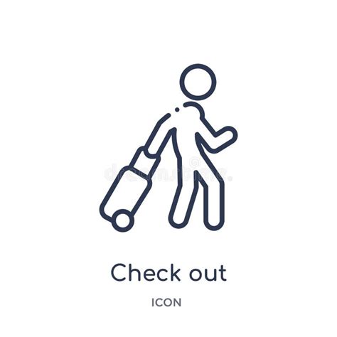 Icono De Comprobación Lineal Símbolo Aprobado Icono De Ok Signo De Botón De Verificación