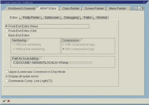 An Introduction To The ABAP Editor