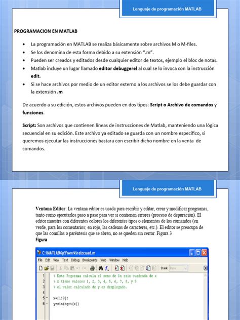 quinta mat matlab pdf lenguaje de programación programación de computadoras