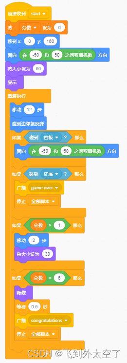 scratch编程之弹球小游戏进阶版（自制小游戏 源码分享 课程作业） scratch编程小游戏 csdn博客