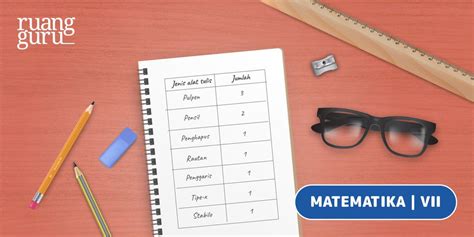 Cara Penyajian Data Dalam Tabel Dan Diagram Beserta Contoh