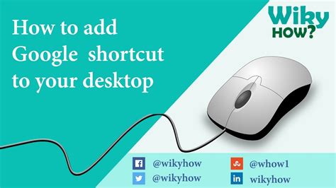 How To Add Google Shortcut To Your Desktop YouTube