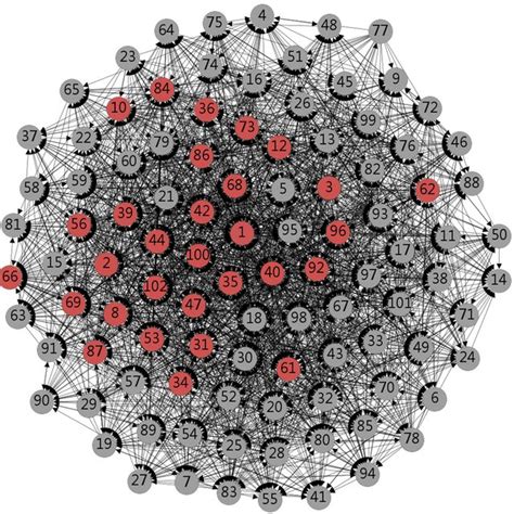 doctor information interactive network core periphery structure download scientific diagram