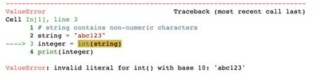 How To Fix ValueError Invalid Literal For Int With Base 10 Data