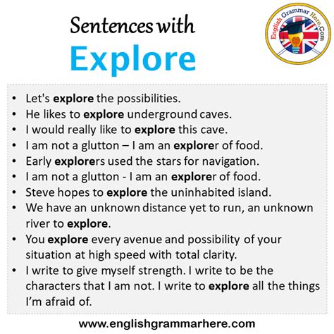 Sentences With Explore Explore In A Sentence In English Sentences For Explore English