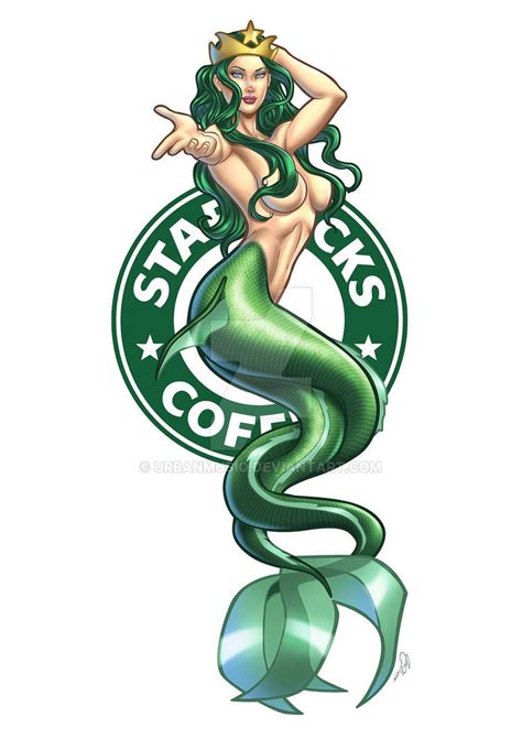 Lady Starbucks Starbucks Art Mermaid Art Mermaid Pictures