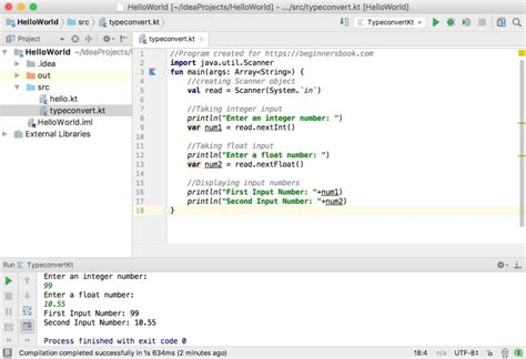 kotlin how to take input from user