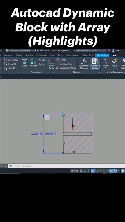 Autocad Dynamic Block With Array Highlights Autocad Dynamic Arrays