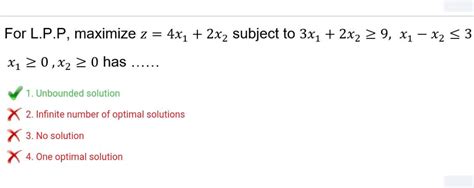 the linear programming problem maximize z x1 x2 subject to constraints x1 2x2 0