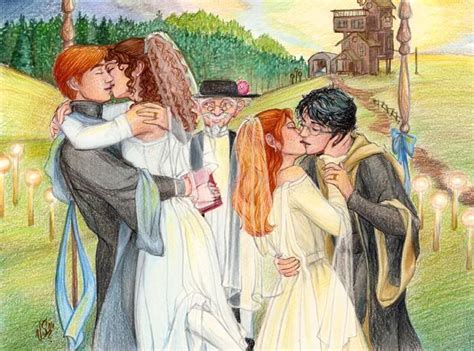 Pix For Ron And Hermione Kiss Fan Art Гарри поттер рисунки Гарри поттер еда