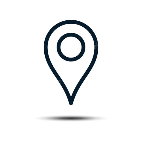 Pin Location Map Icon Vector Flat Web Symbol PNG And Vector With