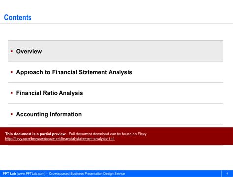 PPT Financial Statement Analysis 43 Slide PPT PowerPoint Presentation