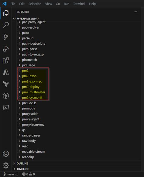 node js can t run express app on azure app service with pm2 cli not found stack overflow