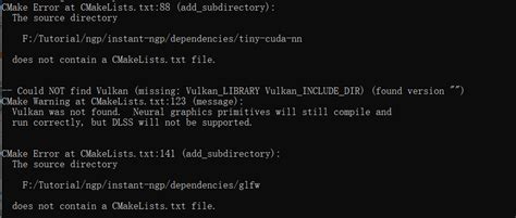 At Cmake B Build It Give The Error Of Fail To Find A CmakeLists Txt
