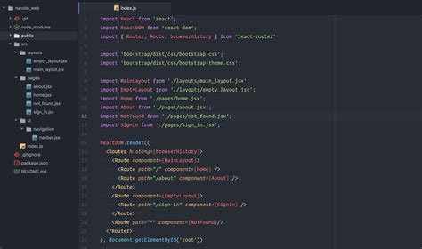 Javascript Using Multiple Layouts For React Router Components Stack