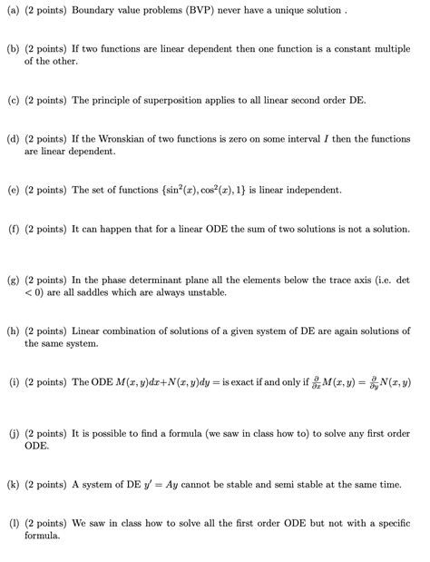 solved a 2 points boundary value problems bvp never