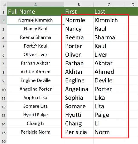 separate strings in excel exceltutorial