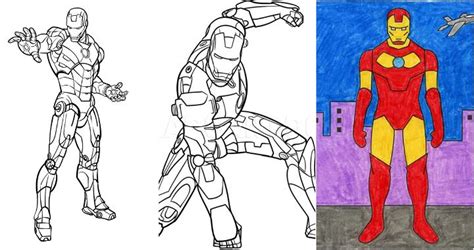 25 Easy Iron Man Drawing Ideas How To Draw Iron Man
