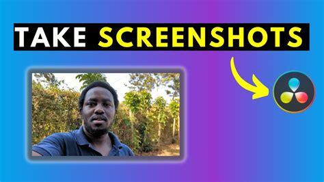 How To Quickly Take High Quality Screenshot In DaVinci Resolve In 3
