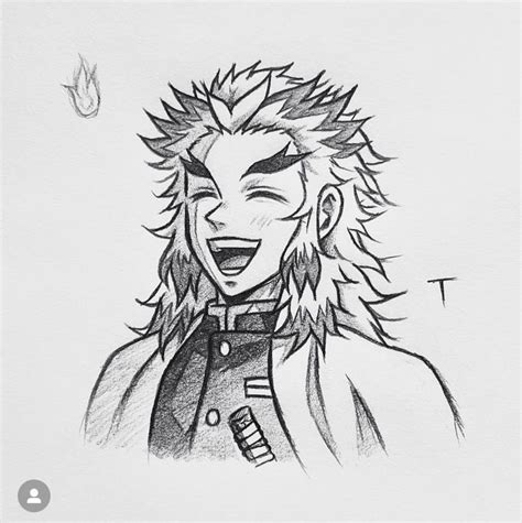 A Drawing Of An Anime Character With His Mouth Open And Hair Blowing In The Wind