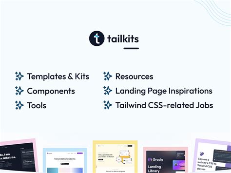 Tailkits Tailwind CSS Directory Pre Built Templates UI BetaList