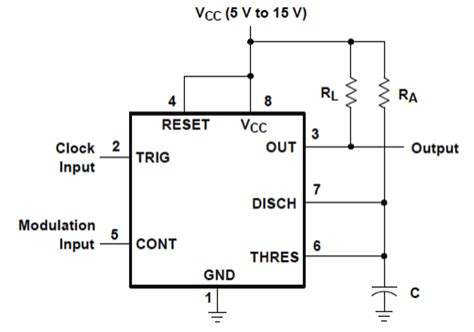 Simple 555 Pwm Circuits In Diagram