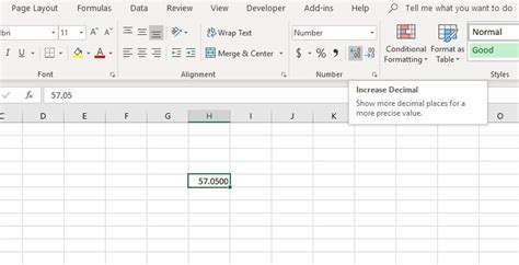 How To Change The Number Of Decimal Places In Excel