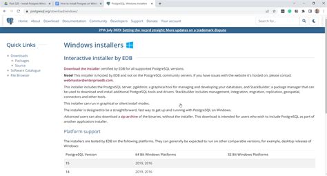 How To Install Postgres On Windows Database Star