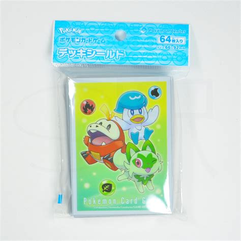 Pokemon Center Exclusive Card Game Deck Shield Sprigatito Fuecoco
