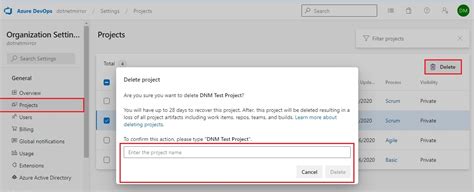 How To Delete Project In Azure DevOps DotNetMirror