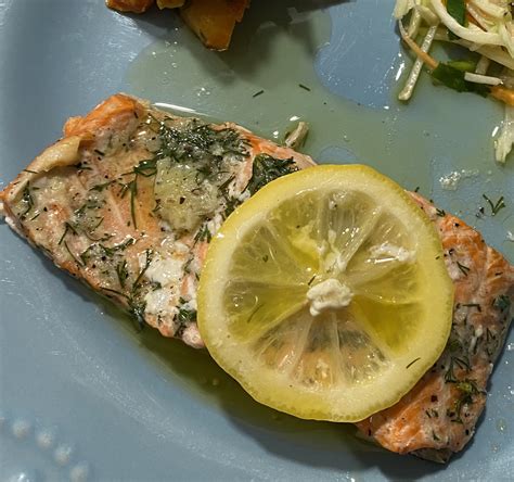 Weeknight Baked Lemon Dill Salmon Dont Forget The Secret Ingredient