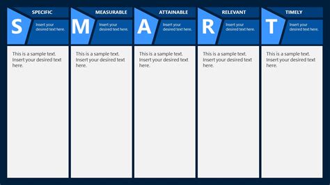 SMART Goals Simple Template In PowerPoint SlideModel