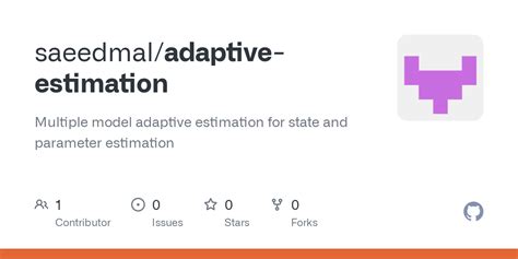 github saeedmal adaptive estimation multiple model adaptive estimation for state and