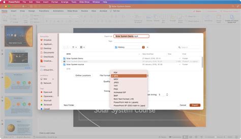 How To Convert PowerPoint PPT Into MP4 Video File