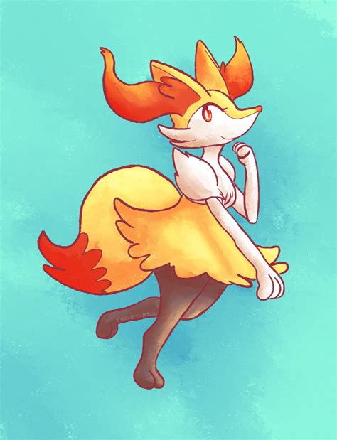 Braixen Done On My Stream My Art Rosedoodle