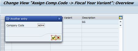 How To Assign Company Code To Fiscal Year Variant In SAP SAP Tutorial