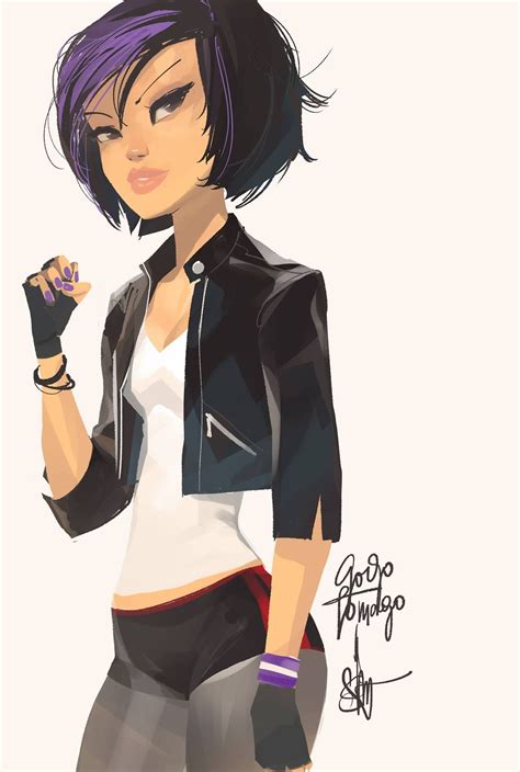 Gogo Tomago By Otto Schmidt Otto Schmidt Character Art Girl Cartoon