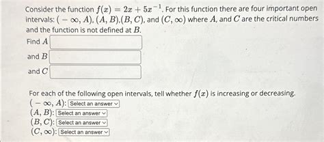 solved consider the function f x 2x 5x 1 ﻿for this