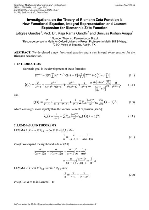 pdf investigations on the theory of riemann zeta function i new functional equation integral