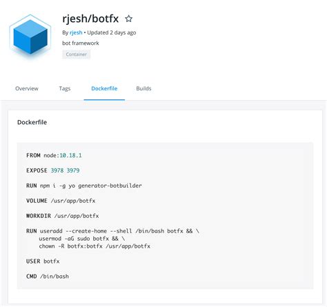 microsoft bot framework how to develop a bot in docker container