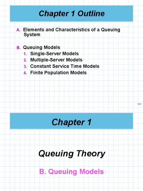 lecture 2 queuing theory queuing models pdf pdf applied mathematics teaching mathematics