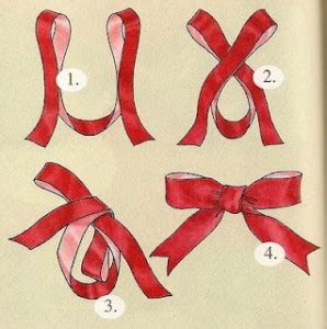 How To Tie A Bow With Ribbon Step By Step