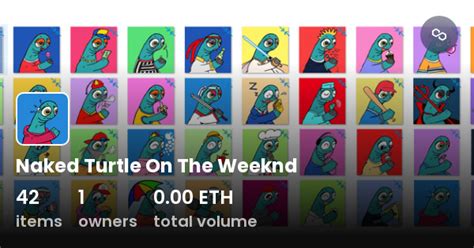 Naked Turtle On The Weeknd Collection Opensea
