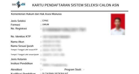 Cara Cetak Kartu Digital Hasil Seleksi Cpns Dan Pppk Artikel Blog