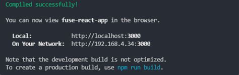 reactjs webpack logs on react compilation stack overflow