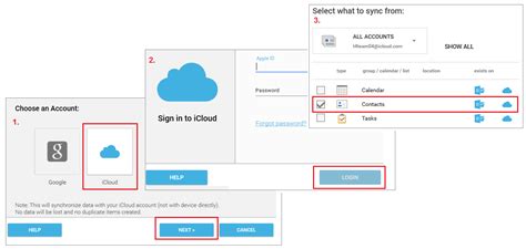 Import Or Transfer ICloud Contacts To Outlook Using Free Sync2 Cloud