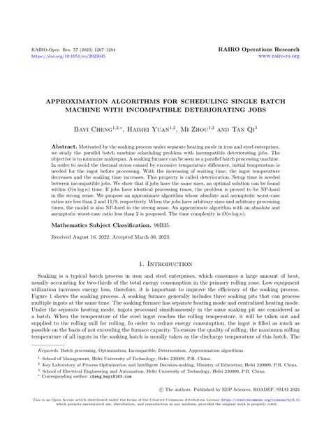 pdf approximation algorithms for scheduling single batch machine with incompatible