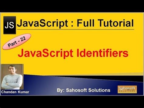 JavaScript Identifiers JavaScript Full Tutorial In Hindi YouTube